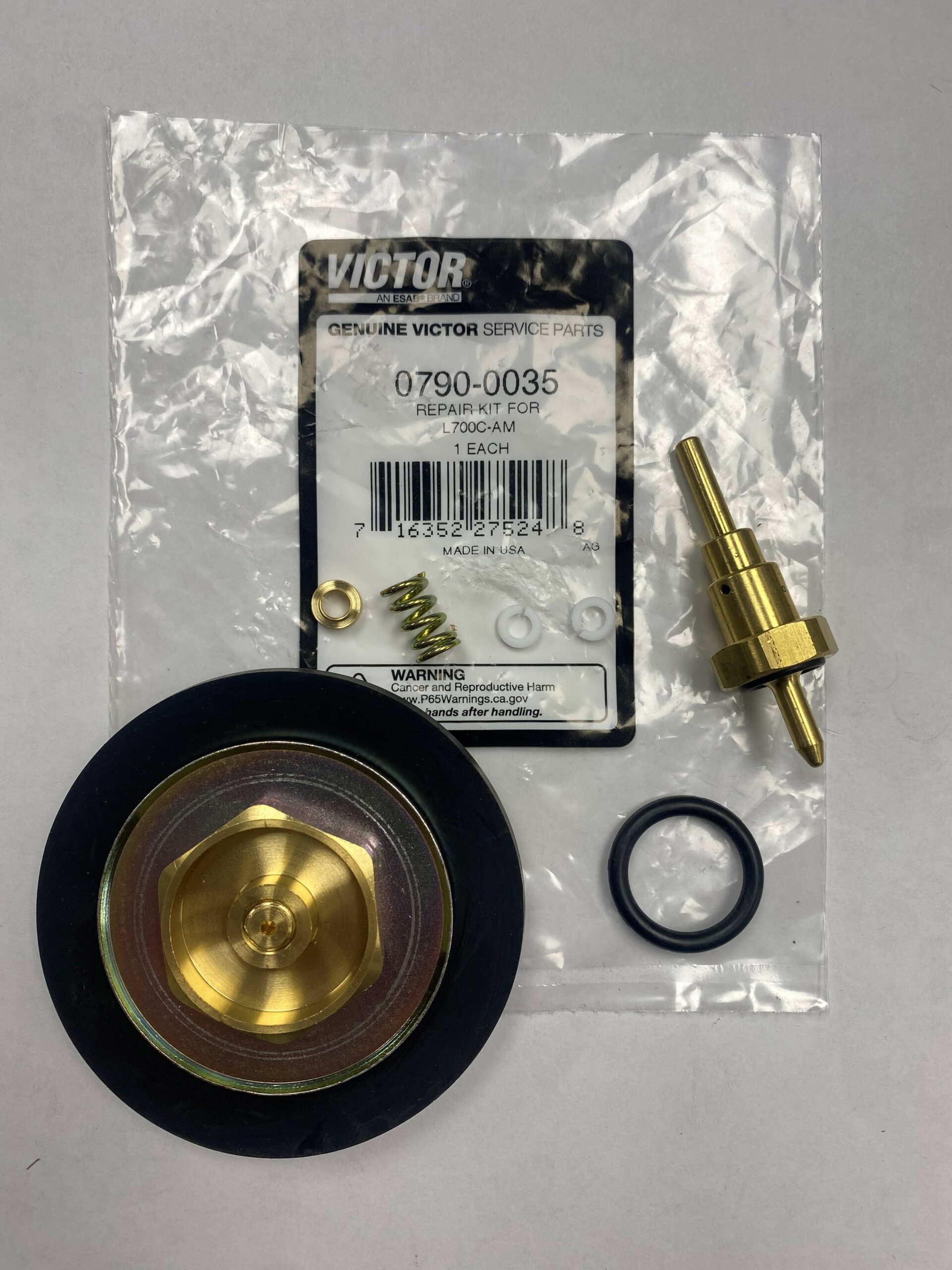 #0790-0035 L700C-AM Repair Kit – Regulator and Torch Exchange, Inc.