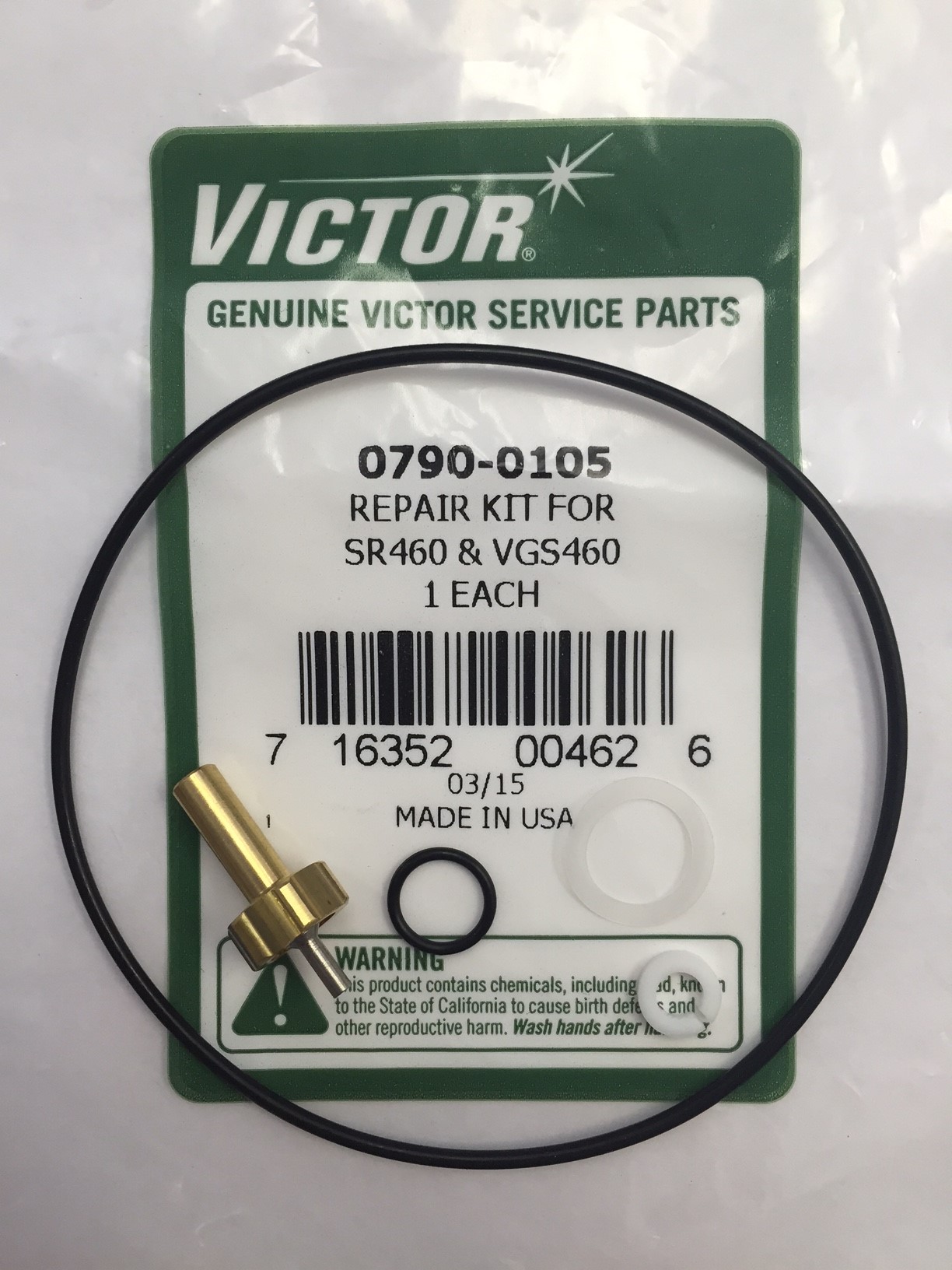 #0790-0105 SR460 Repair Kit – Regulator and Torch Exchange, Inc.