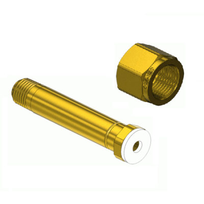 CGA 320 Nut and Nipple Left Hand Threads – Regulator and Torch Exchange ...