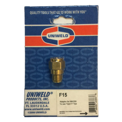 Uniweld F15 Welding Handle Adapter – Regulator and Torch Exchange, Inc.