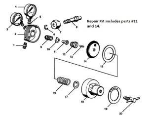 Harris Regulator Repair Kits – Regulator and Torch Exchange, Inc.